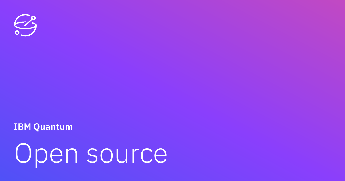 Open source | IBM Quantum Documentation